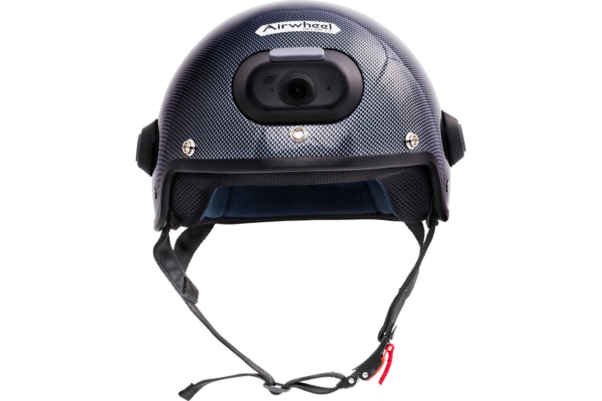 Шлем с камерой Airwheel C6 цвет карбон, р.M AW C6-CARBON-M - выгодная ...