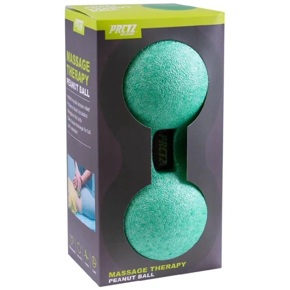 Массажный мяч PRCTZ сдвоенный, massage therapy peanut ball, 25 см ...