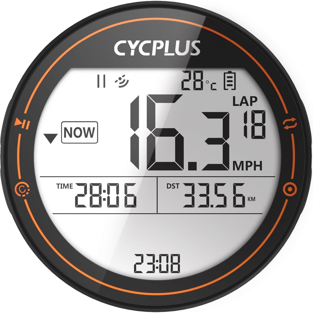 Беспроводной GPS велокомпьютер Cycplus M2, 19 функций CYC_M2 - выгодная ...