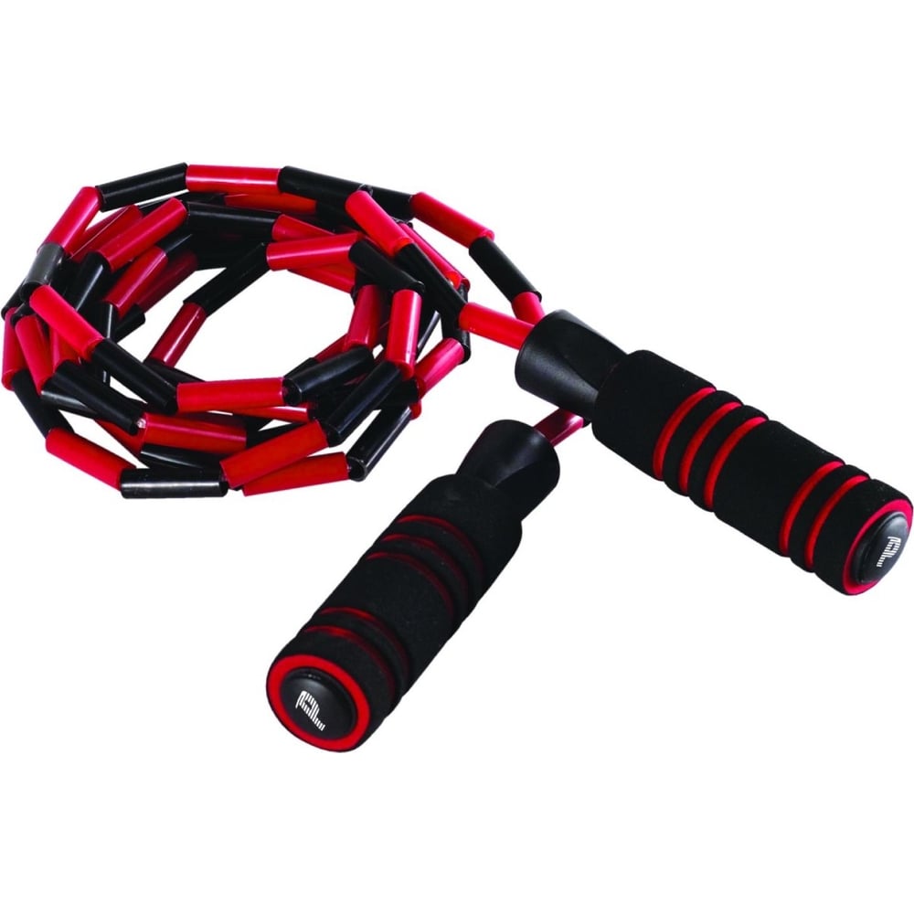 Скоростная скакалка в оплетке PRCTZ beaded plastic jump rope, 275 см ...