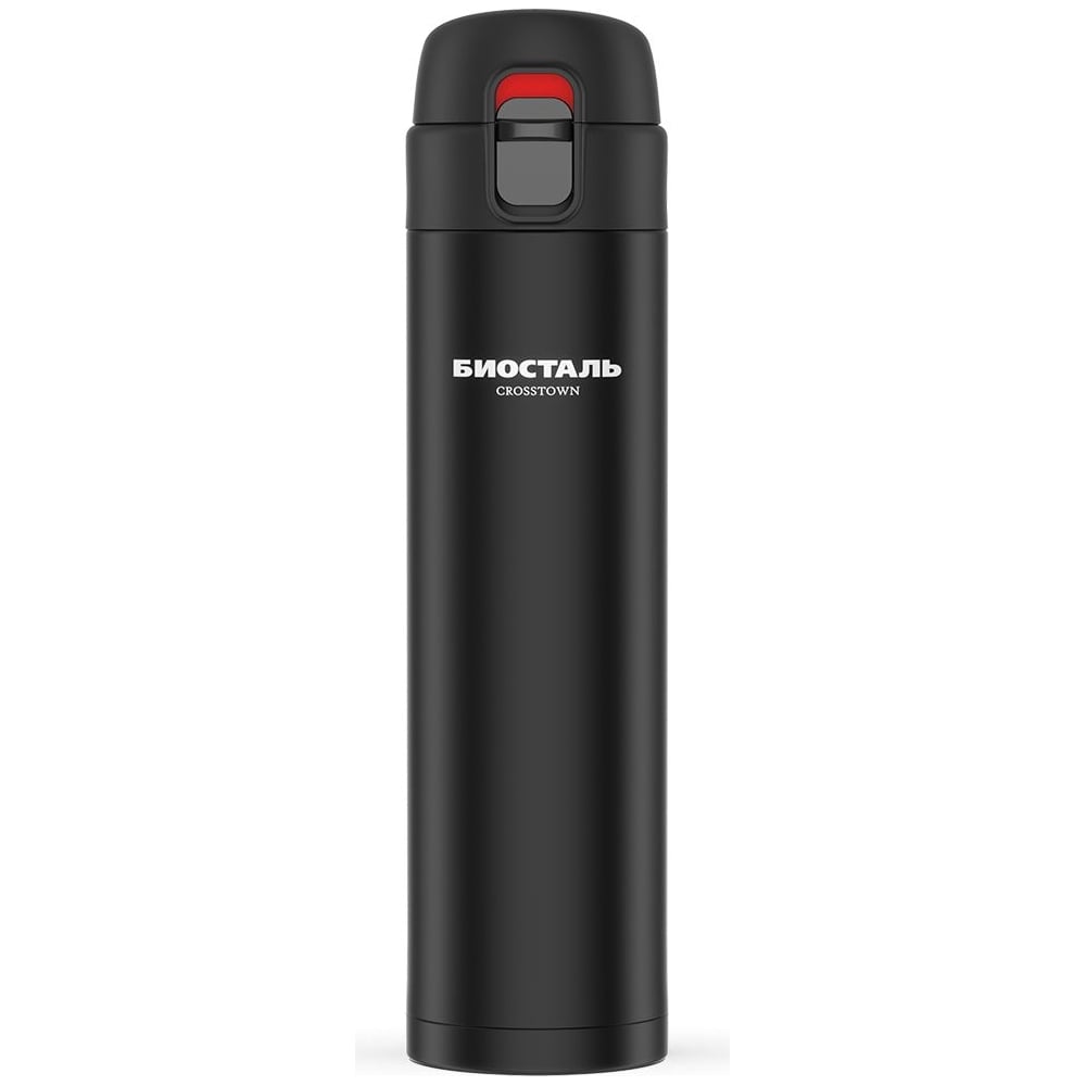 Термокружка Biostal Crosstown 0.42 литра, черная NMU-420B - выгодная ...