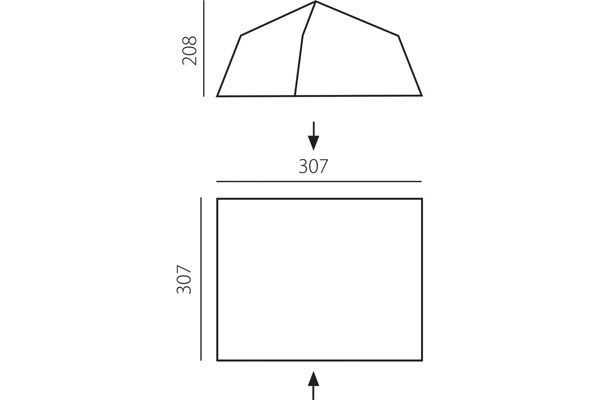 Палатка-шатер BTrace Rest T0466 - выгодная цена, отзывы, характеристики, фото - купить в Москве и РФ