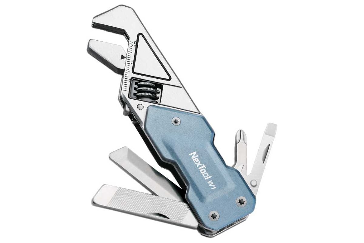 Мультитул-ключ NexTool Xiaomi Light Wrench W1 с набором бит, 6 функций ...