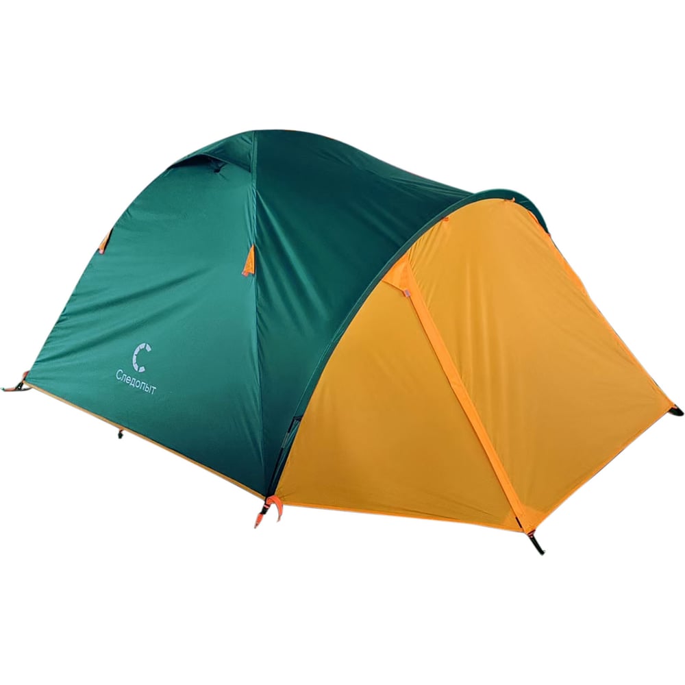 Палатка летняя двухслойная Следопыт Selenga 4 с 2 входами, 4-х местная ...