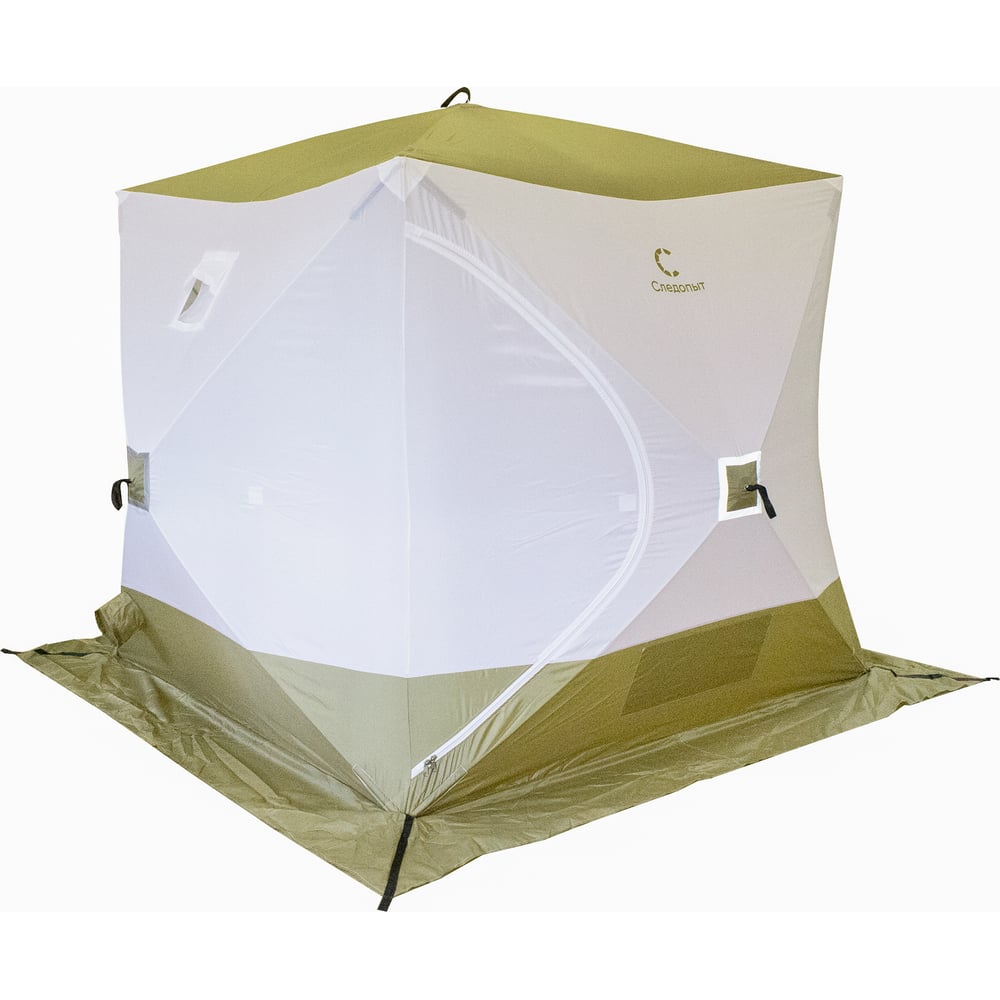 Палатка зимняя Следопыт куб 2.1x2.1 м, Oxford 210D PU 1000, S по полу 4 ...