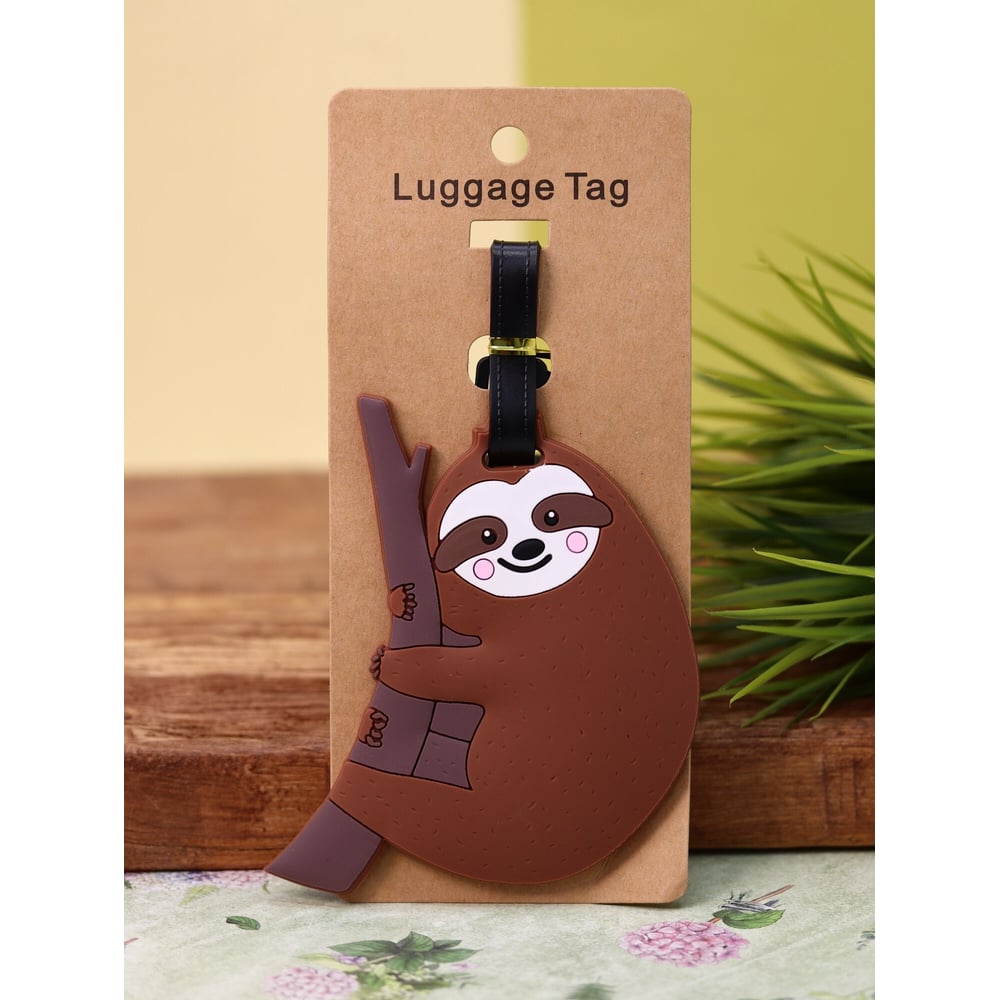 Бирка для багажа ilikegift Lazy sloth 333472 - выгодная цена, отзывы ...