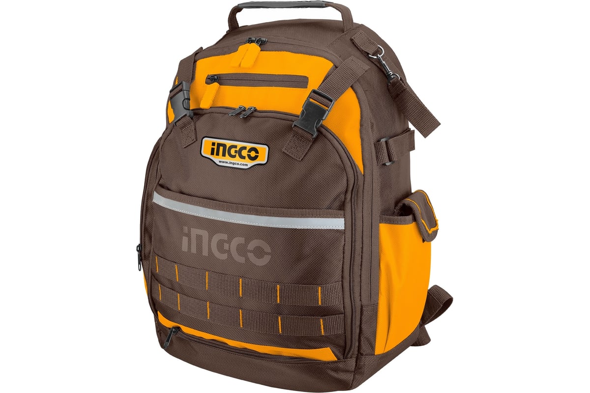 Рюкзак для инструментов INGCO INDUSTRIAL 460x380x170 мм HBP01028 ...