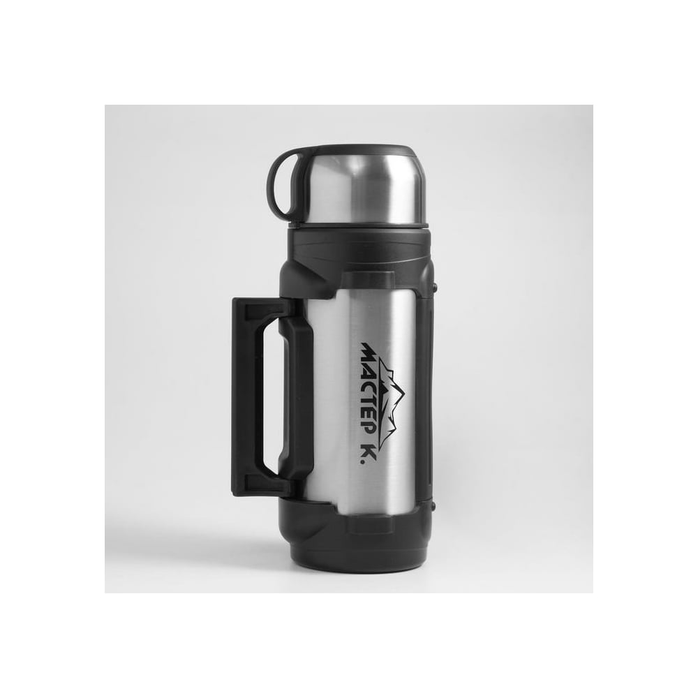 Термос Мастер К 2 л, сохраняет тепло 24 ч, 34х11 см, хром 5256205 ...