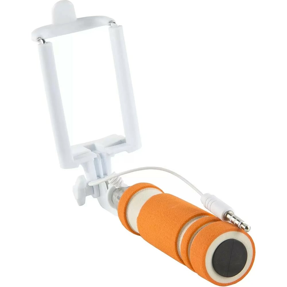Мини монопод для селфи Red Line RLBT-05 оранжевый, с проводом jack 3.5 ...
