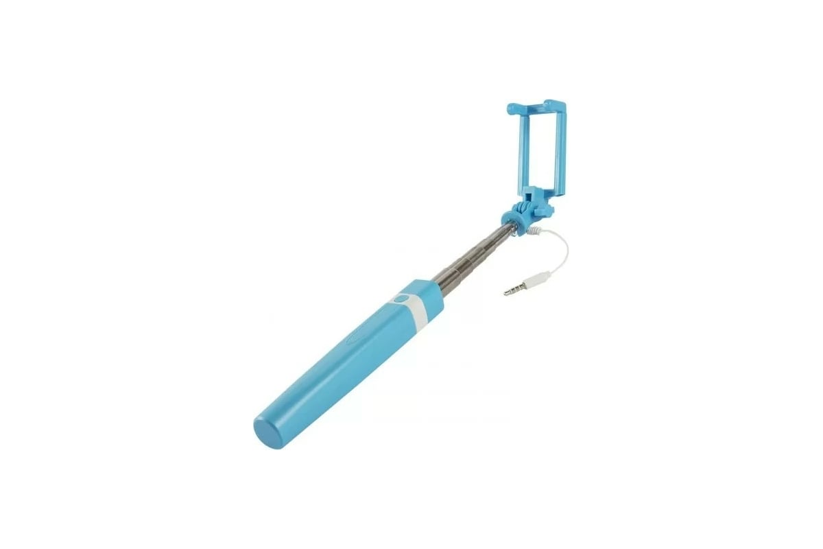 Монопод для селфи Red Line RLBT-09 синий, с проводом jack 3.5 мм ...