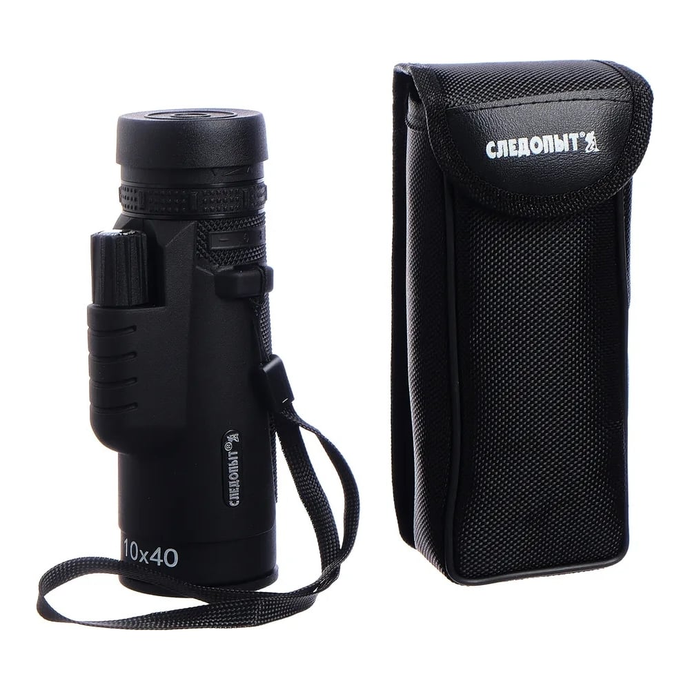Монокуляр Следопыт 10x40, черный PF-BT-21 - выгодная цена, отзывы, характеристики, фото - купить ...