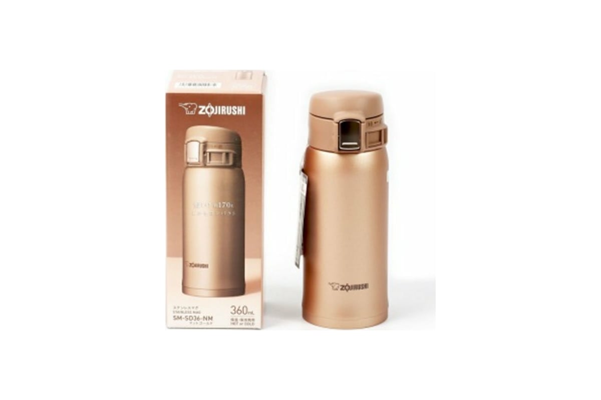 Термокружка Zojirushi шампань SM-SD36-NM - выгодная цена, отзывы, характеристики, фото - купить ...