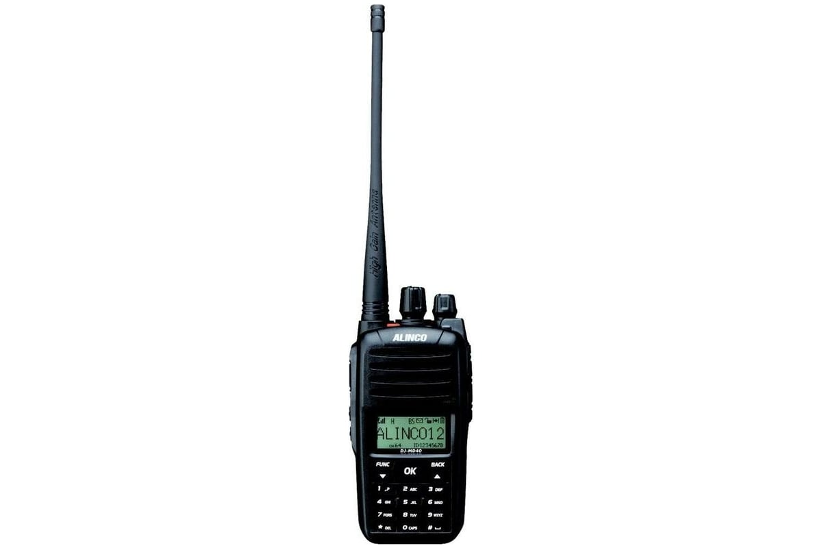 Портативная аналогово-цифровая радиостанция ALINCO UHF DJ-MD40 ...