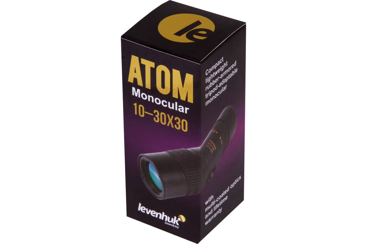 Монокуляр Levenhuk Atom 10-30x30 74096 - выгодная цена, отзывы ...