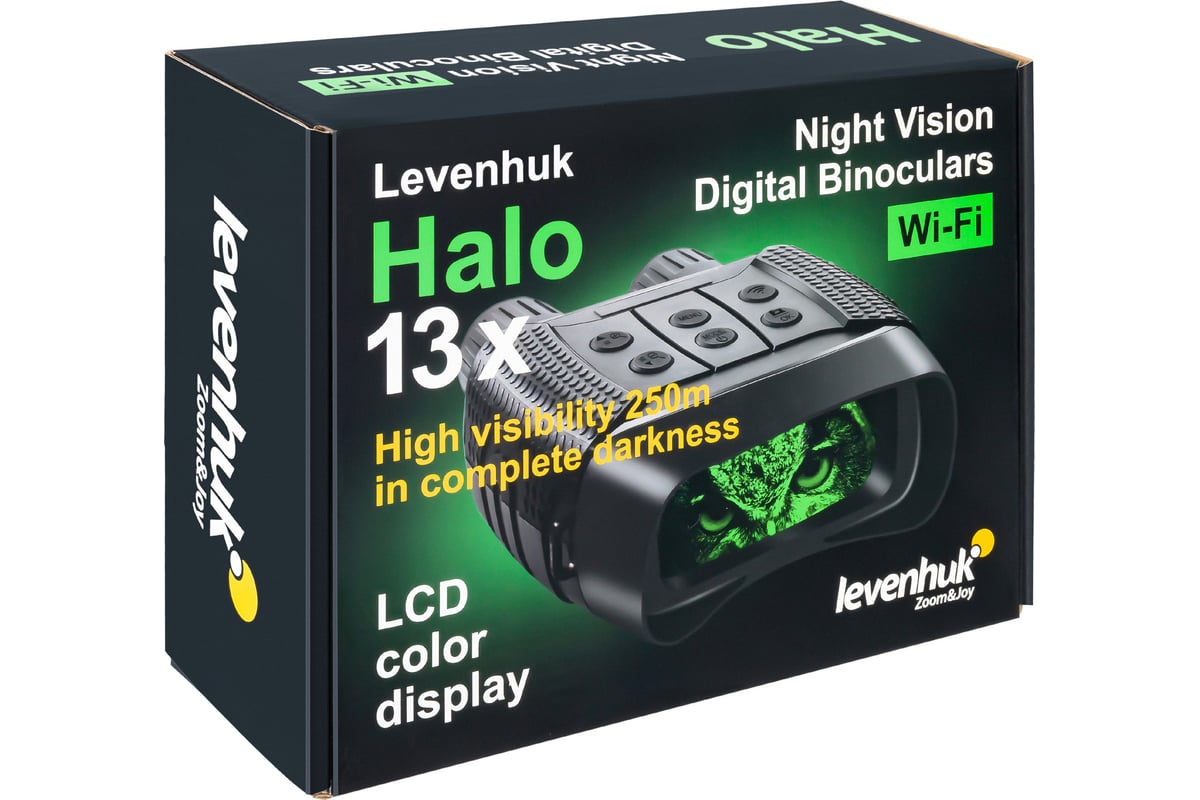 Цифровой бинокль ночного видения Levenhuk Halo 13x 77663 - выгодная ...