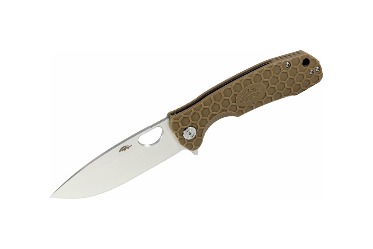 Нож Honey Badger Flipper D2 L с песочной рукоятью HB1010 - выгодная ...