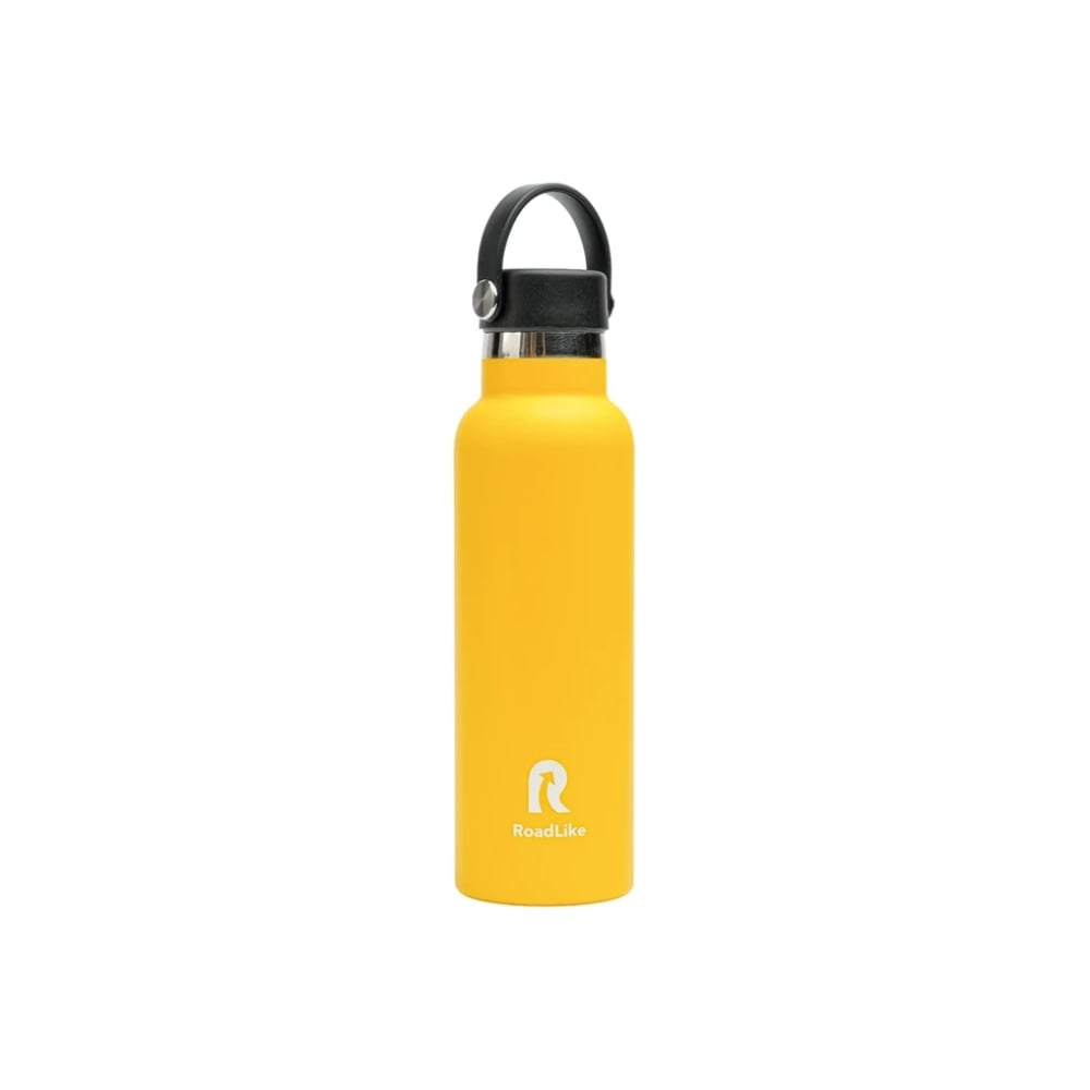 Термобутылка RoadLike Flask 600 мл, желтый 368230 - выгодная цена ...
