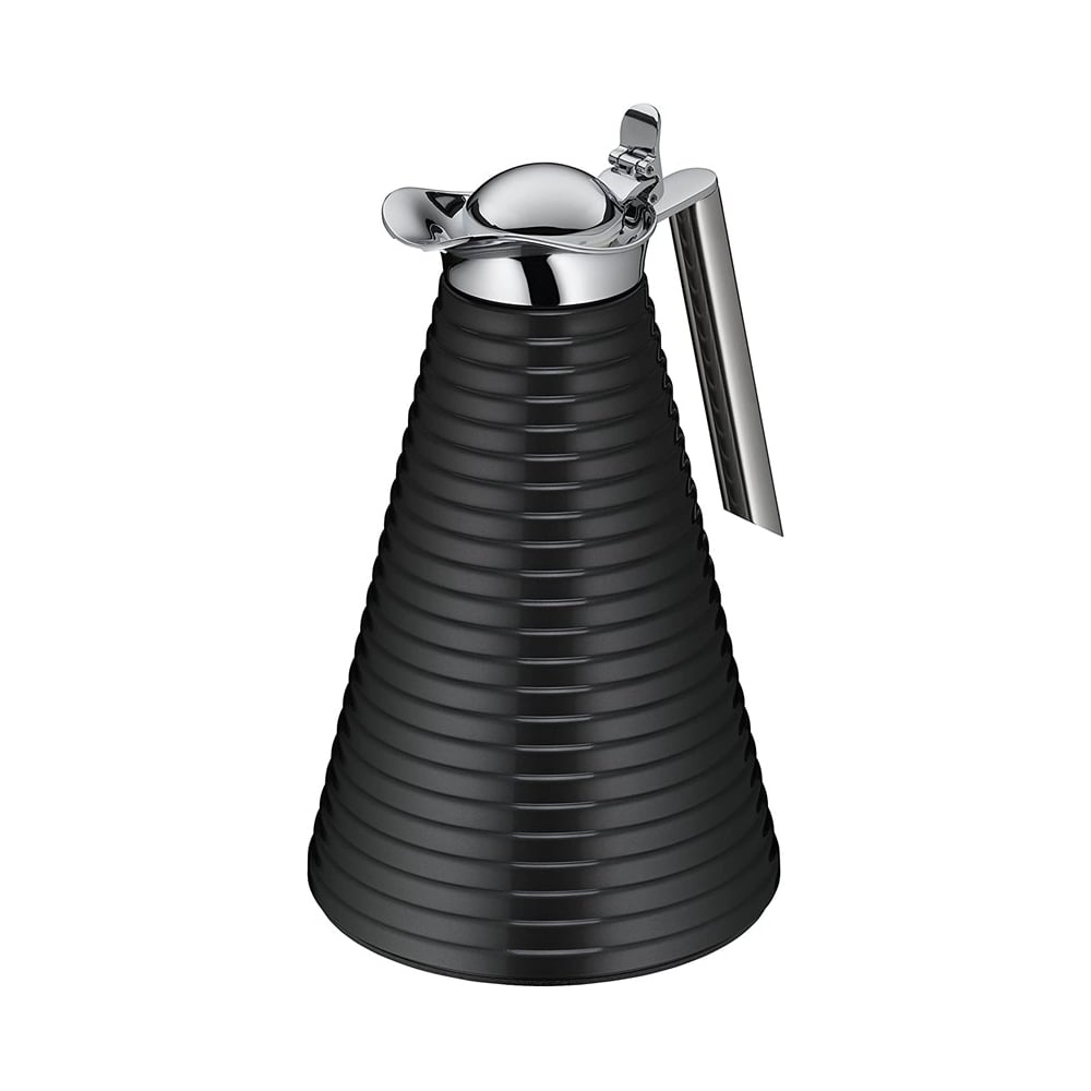 Вакуумный термокувшин со стеклянной колбой Alfi Achat Midnight black 1L ...