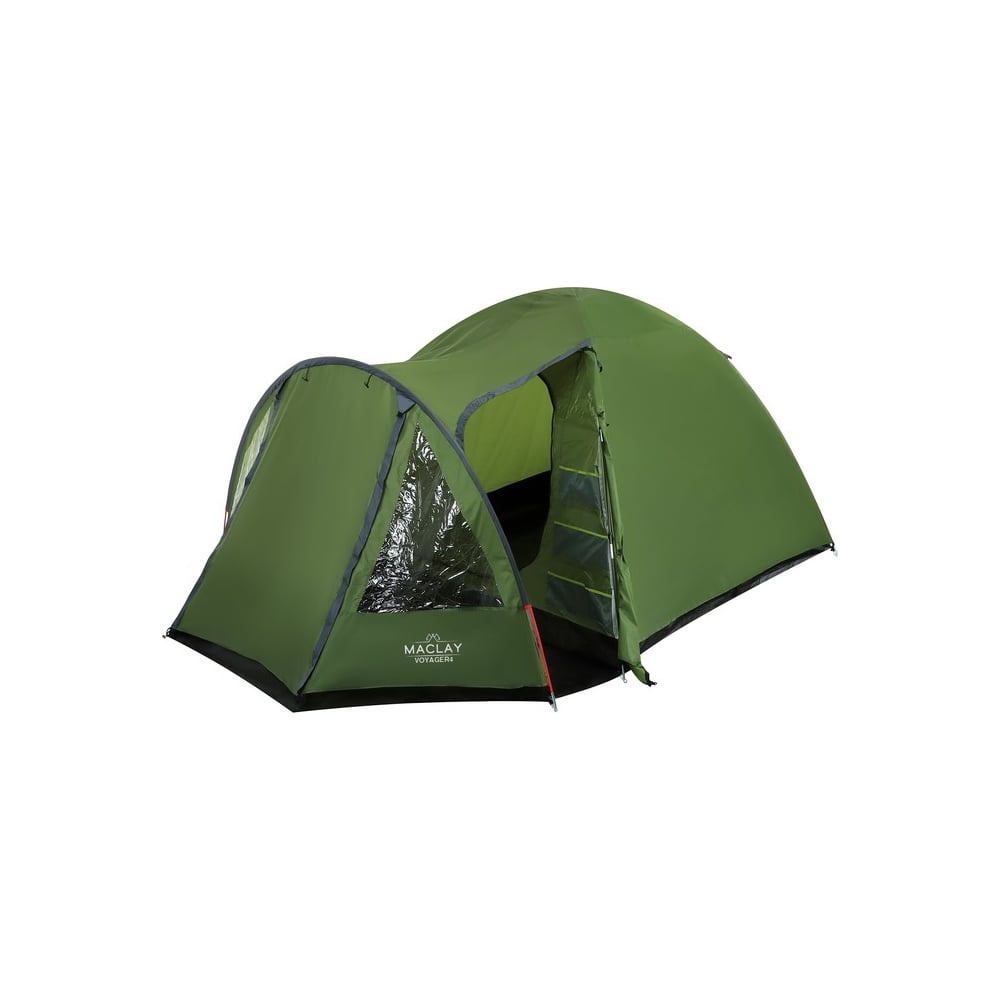 Треккинговая палатка Maclay VOYAGER 4 размер 250х(220+140)х140 cм, 4х ...