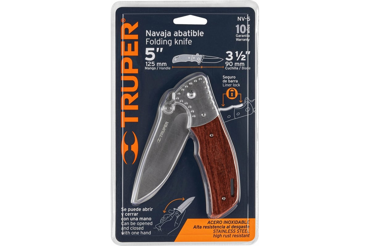Складной нож TRUPER NV-5 17023 - выгодная цена, отзывы, характеристики ...