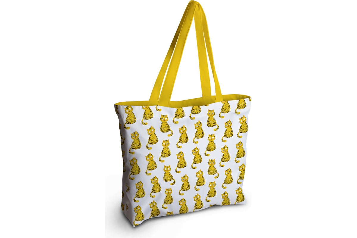 Женская спортивная пляжная сумка JOYARTY Тигр, текстильная, на молнии, 49x36 см bsz_423846 ...