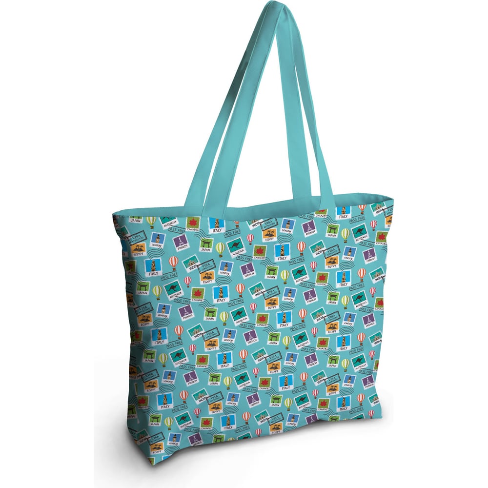 Женская спортивная пляжная сумка JOYARTY Воспоминания, текстильная, на молнии, 49x36 см bsz ...