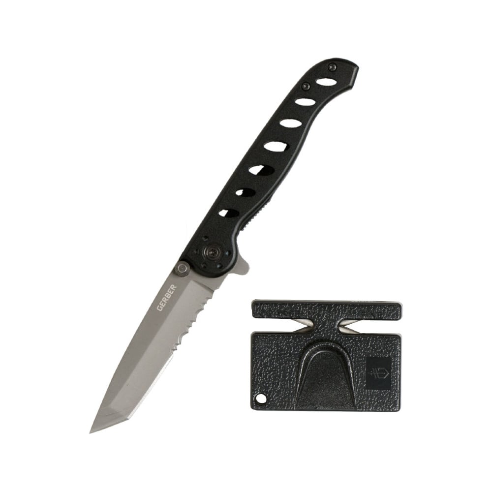 Набор: нож и точилка Gerber Evo Mid & Pocket Sharpener 31-003132NDIP ...