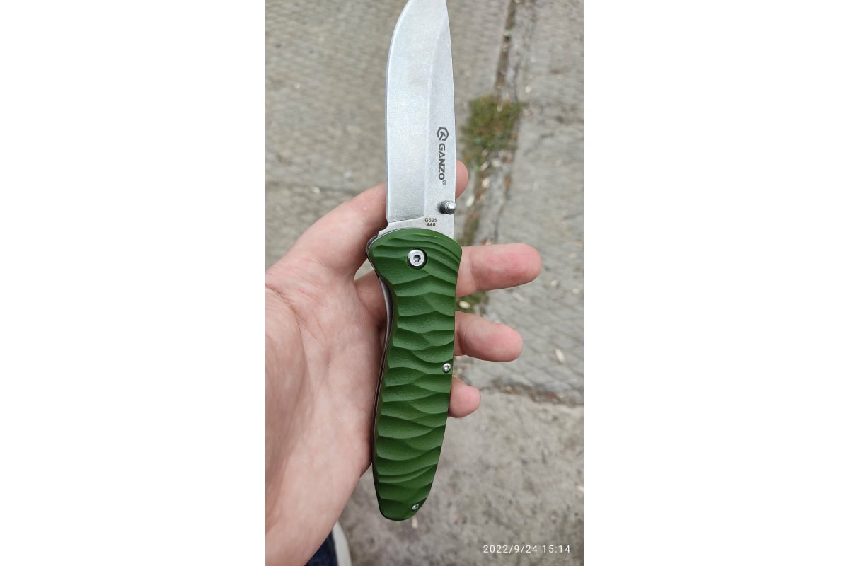 Нож Ganzo G6252-GR зеленый - выгодная цена, отзывы, характеристики ...
