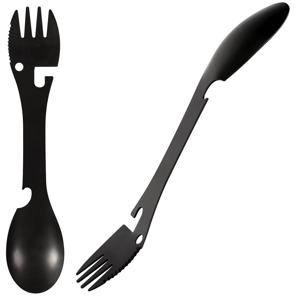 Ложка-вилка МУЛЬТИДОМ Походная 5 в 1, 18x3.5 см DA84-164 - выгодная ...