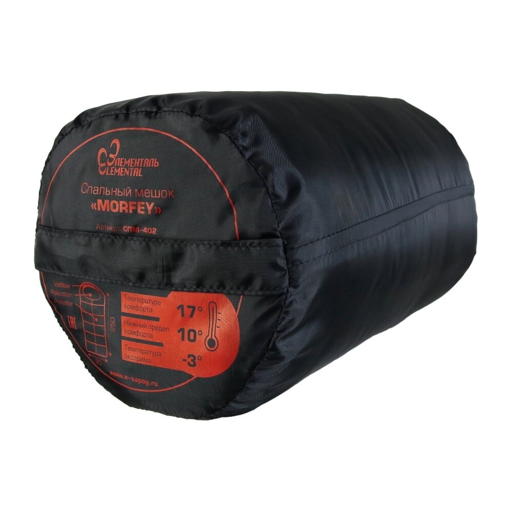 Спальный мешок Ifrit MORFEY -3 Taffeta 190Т, температура комфорт: +17 ...