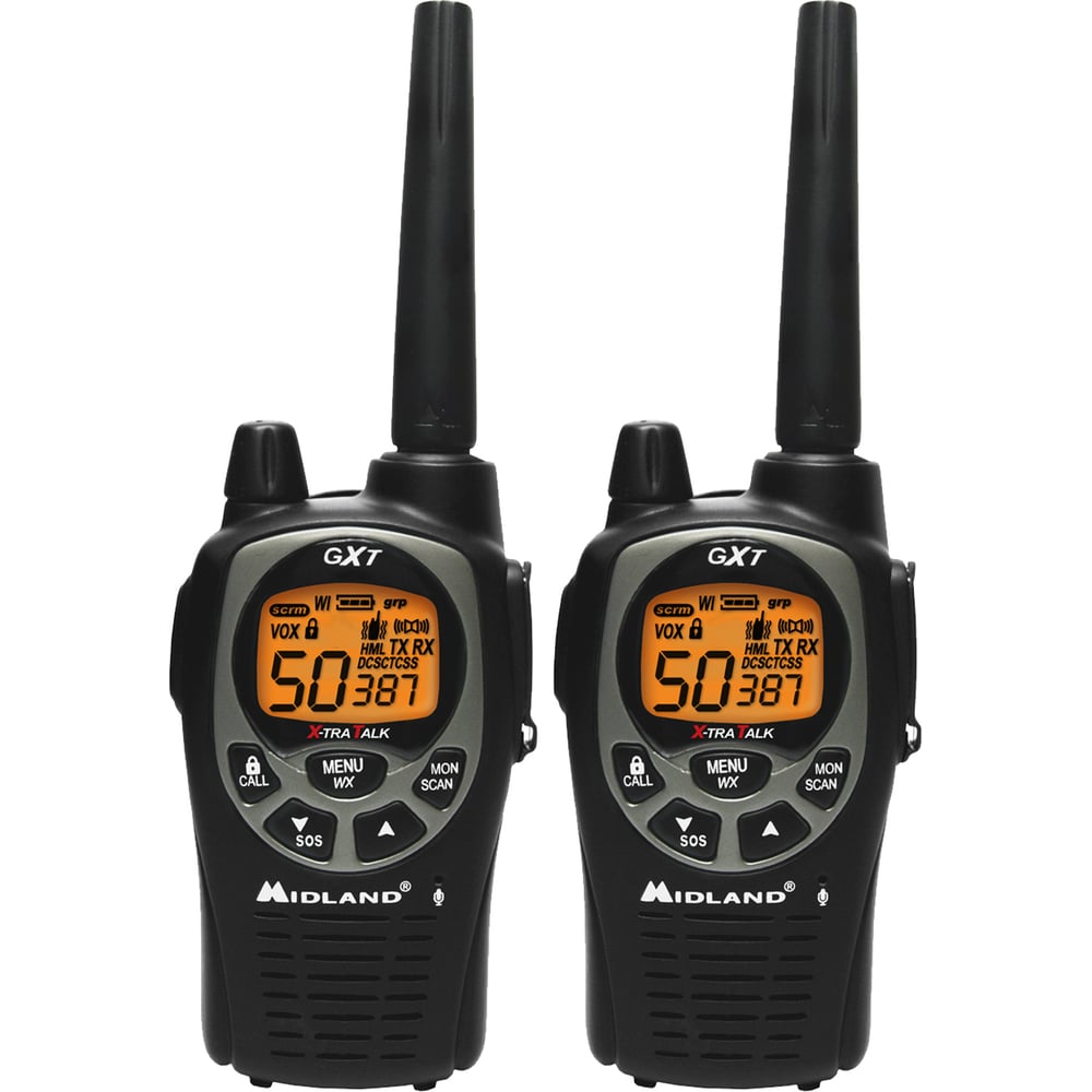 Комплект радиостанций MIDLAND GXT1000 с аксессуарами 2 шт.(LPD+PMR ...
