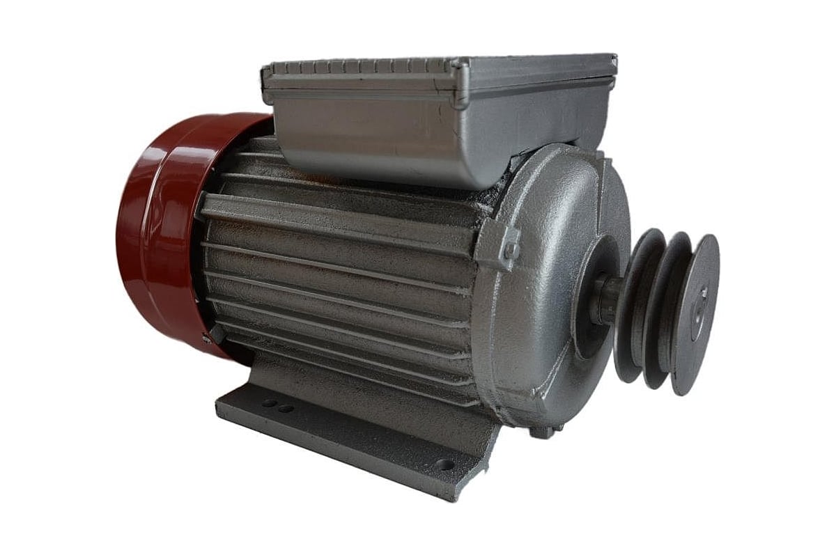 Электродвигатель POWER TECHNIC 3.0 кВт, 220 В, 2850 об/мин, со шкивом ...