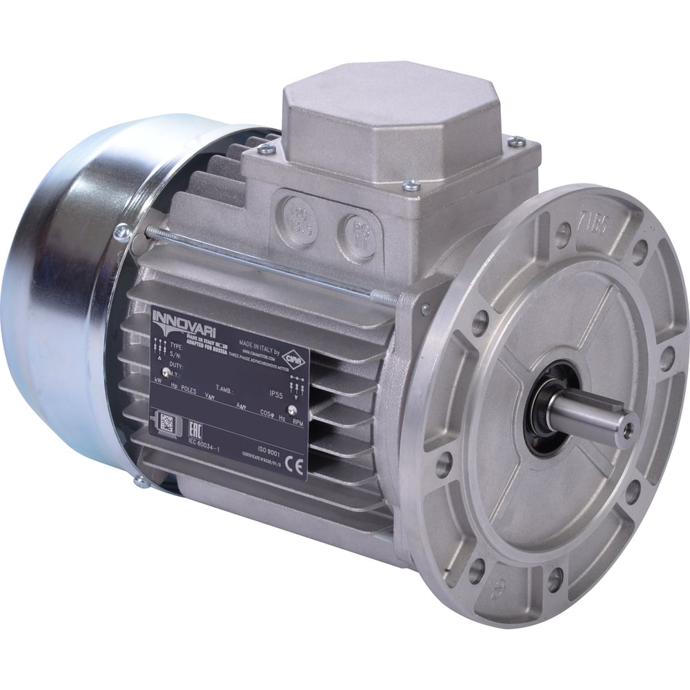Трехфазный асинхронный электродвигатель INNOVARI 2.2 кВт, 900об/мин ...