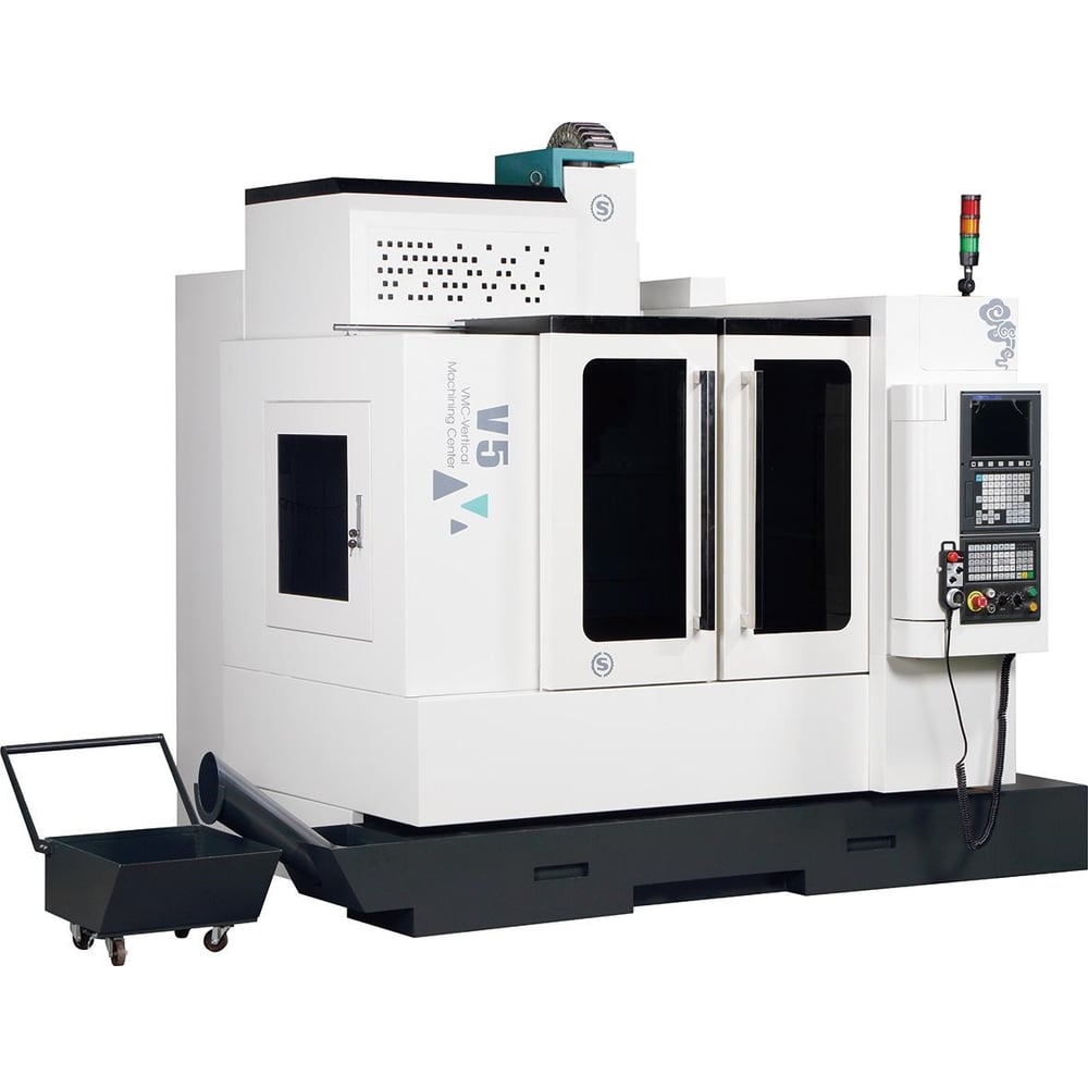 Высокоскоростной 4-х осевой обрабатывающий центр с системой FANUC 0i MF ...