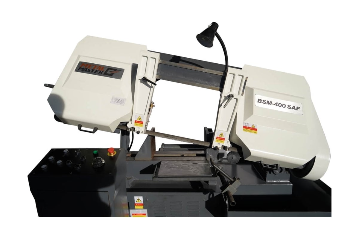 Полуавтоматический ленточнопильный станок MetalMaster BSM-400 SAF 20459 ...
