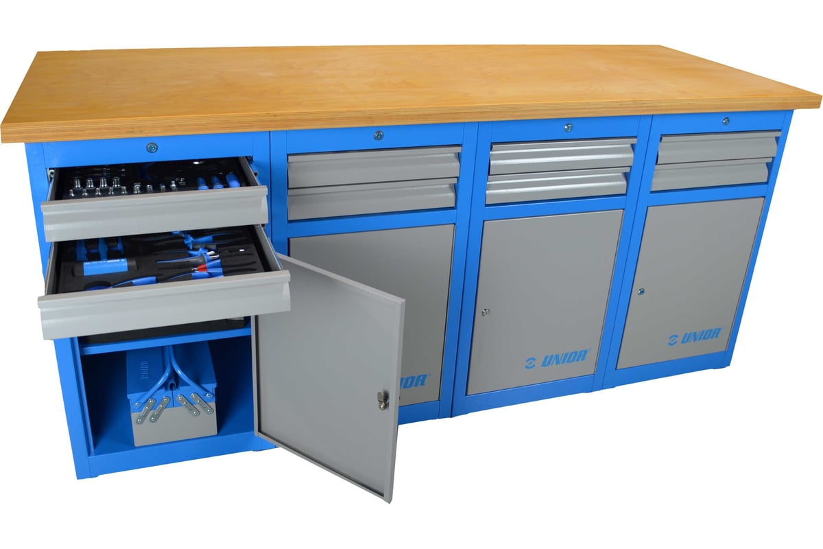 Модульный верстак Unior 2050x750x913 665021 - выгодная цена, отзывы ...