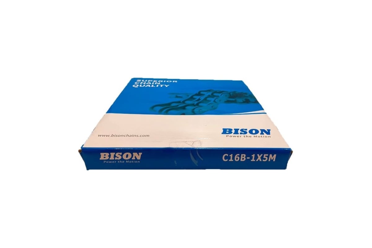 Приводная роликовая однорядная цепь Bison С16В-1 5,029 м ТД036247 ...