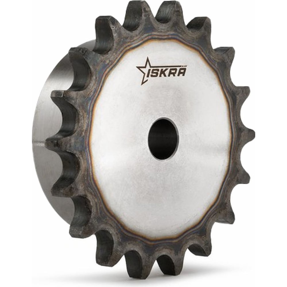 Звездочка под расточку со ступицей с калеными зубьями ISKRA цепь 16B1 ...