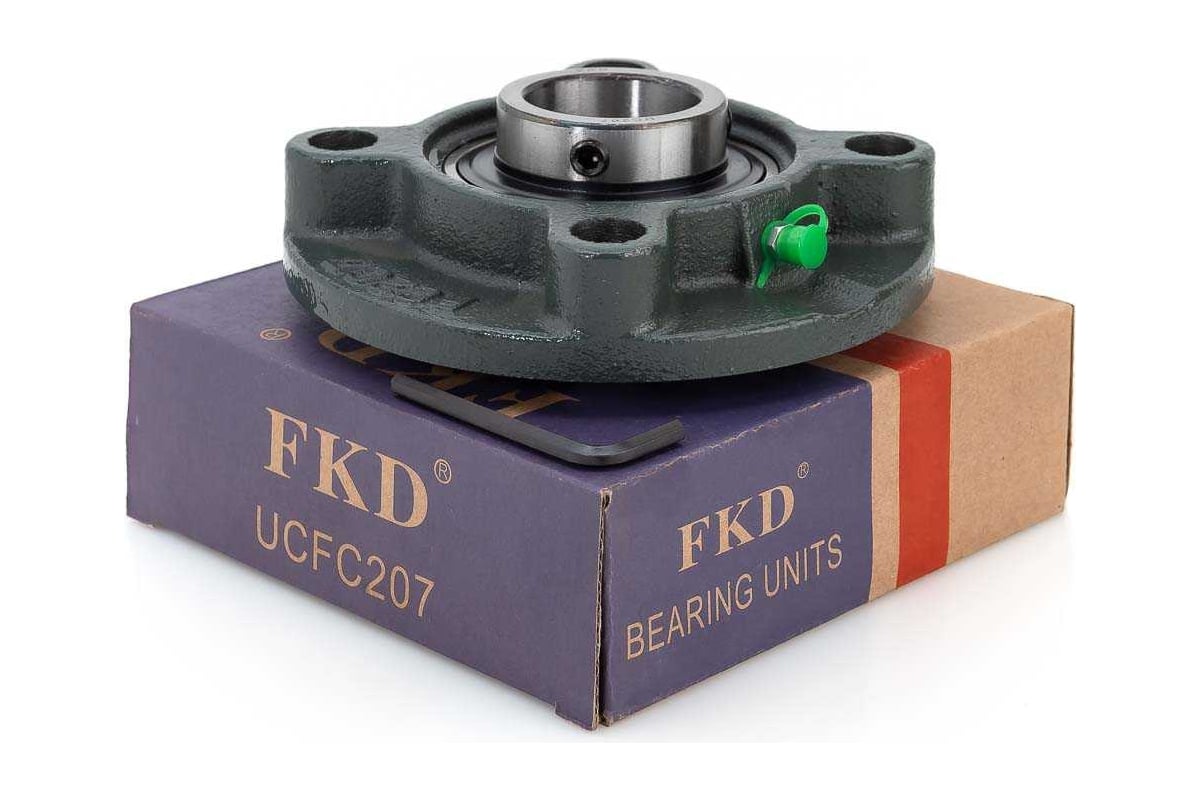 Подшипник FKD UCFC 207 - выгодная цена, отзывы, характеристики, фото - купить в Москве и РФ