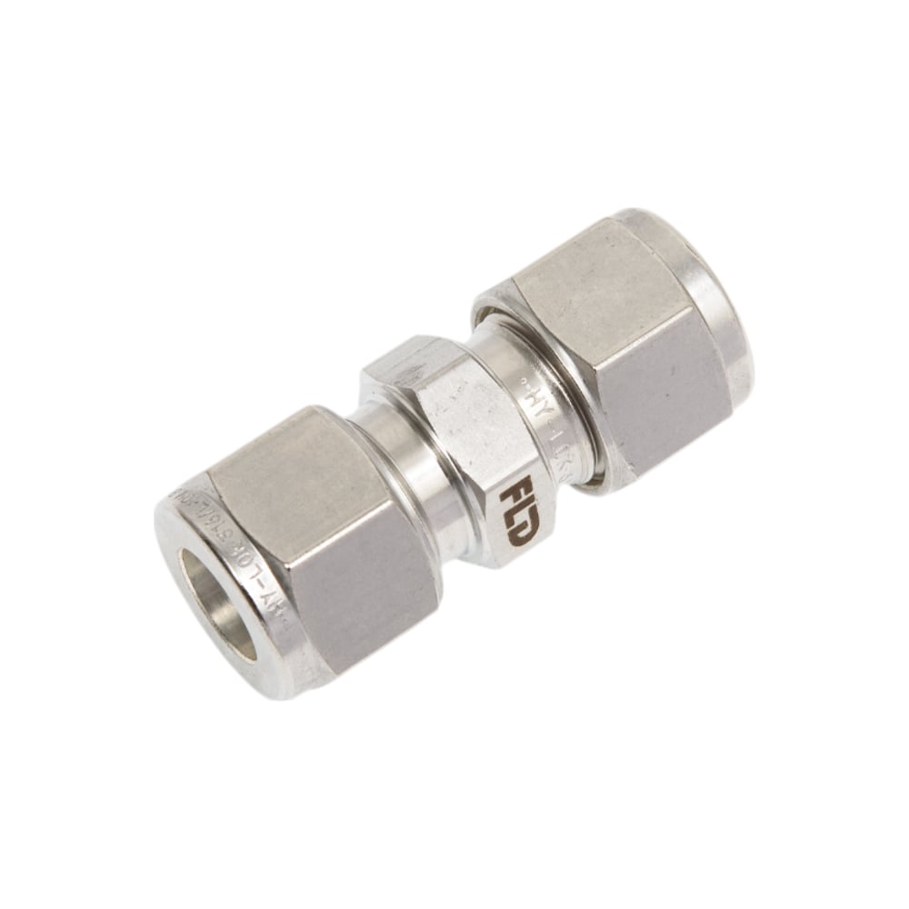 Соединитель равнопроходной из нержавеющей стали Hy-Lok o.d. 10 мм ...