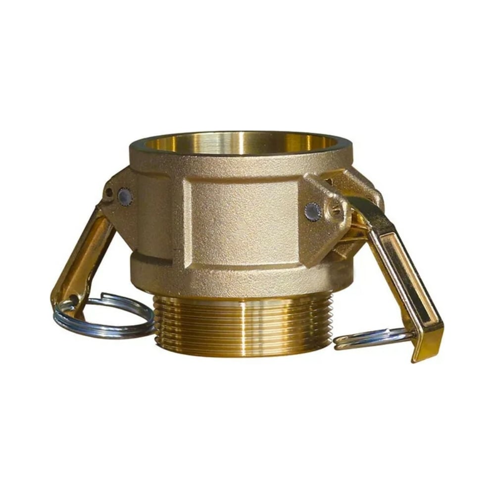 Камлок типа B (розетка; наружная резьба BSP; 100 мм-4"; латунь) TITAN ...