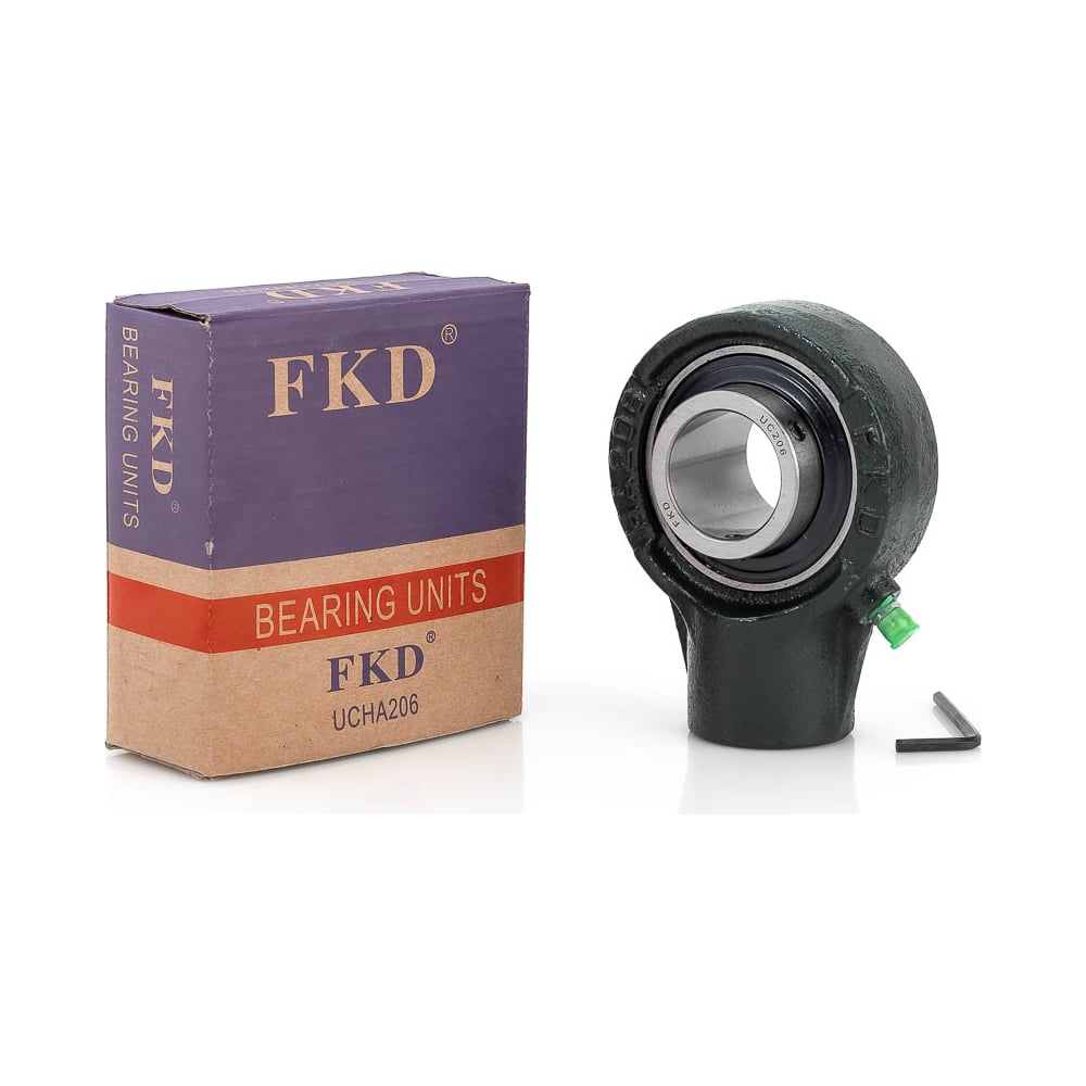Подшипник FKD UCHA 206 - выгодная цена, отзывы, характеристики, фото - купить в Москве и РФ