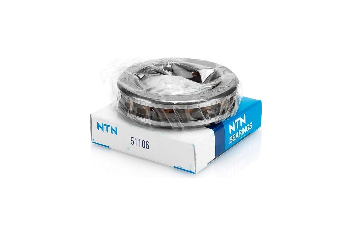 Подшипник NTN 51106 NTN - выгодная цена, отзывы, характеристики, фото ...