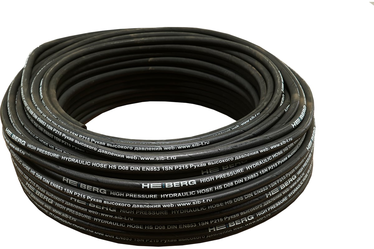 Рукав высокого давления HEIBERG Dn16 DIN EN853 2SN , 5/8",W.P.250 BAR ...