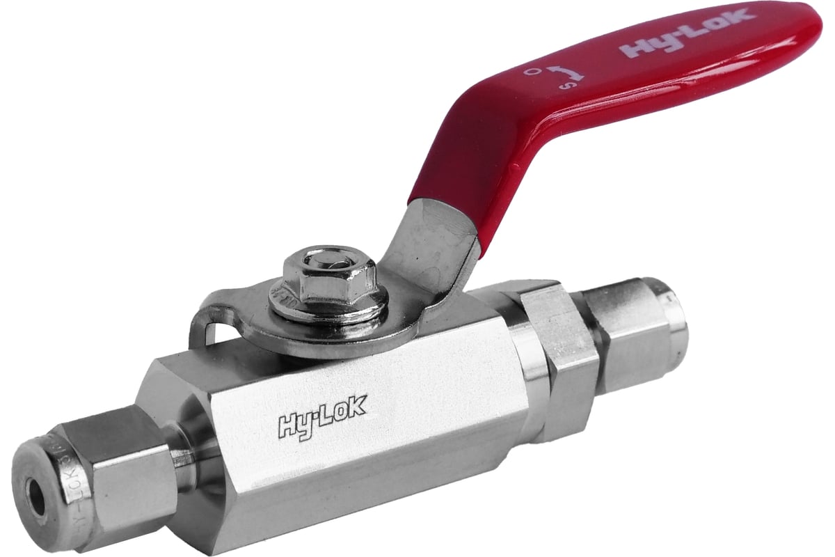 Шаровой кран Hy-Lok 110 серии из нержавеющей стали SS 316, 1/4"- 1/4 ...