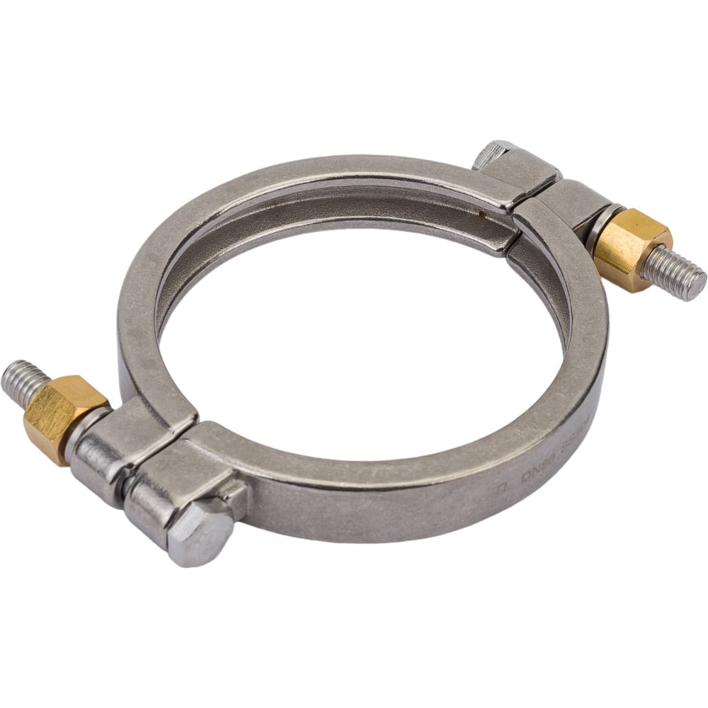 Хомут CLAMP TITAN LOCK двухболтовый, усиленный, DN80, нерж. 304, DIN ...
