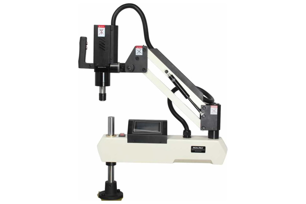 Электрический резьбонарезной манипулятор REALREZ M24S (M6-M24)-220V REZ ...