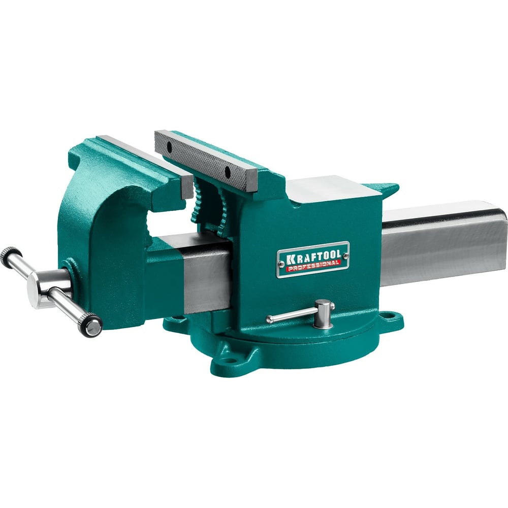 Стальные слесарные тиски KRAFTOOL Steel 200 мм 32701-200 - выгодная ...