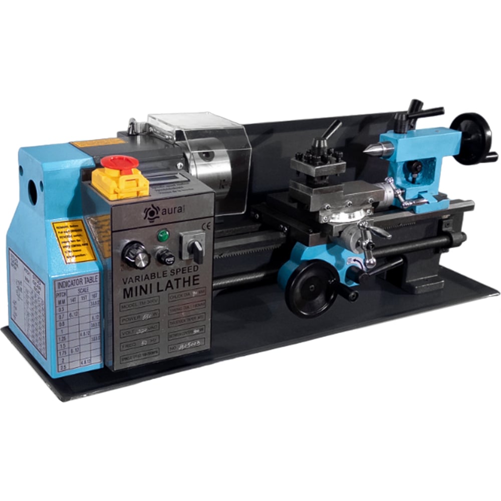 Настольный токарный станок AURA TOOLS tm-300v 30030100 - выгодная цена ...