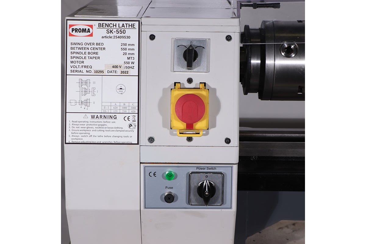 Комбинированный токарный станок Proma SK-550 25409530 - выгодная цена ...